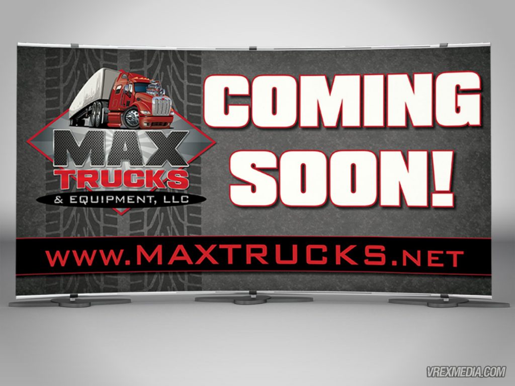 Banner - Max Trucks & Equipment
