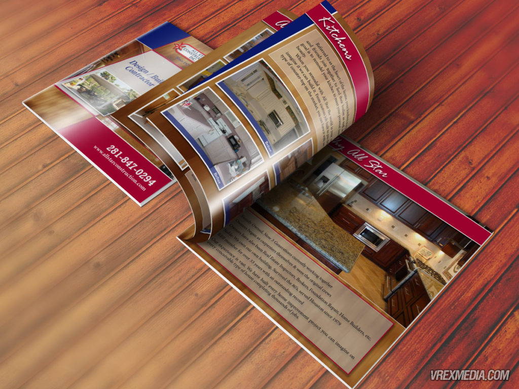 Brochure Design - All Star Construction
