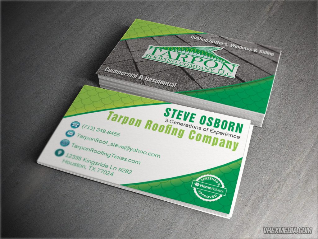 Business Card - Tarpon Roofing